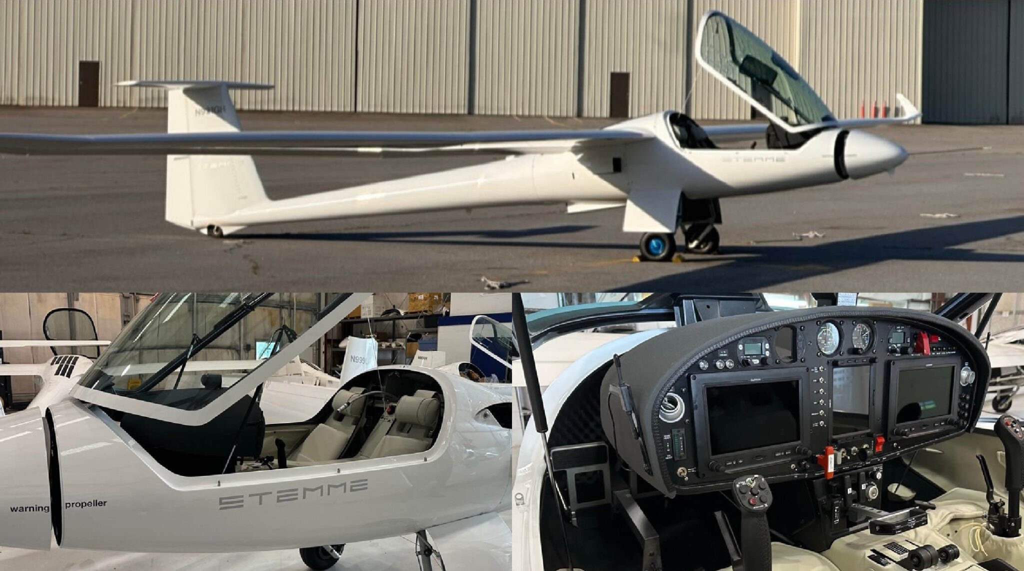 For Sale: 2023 S12G Stemme Motor Glider – Sky King Soaring